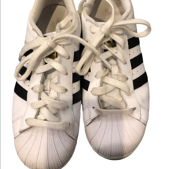 Shoes | Adidas Originals Blackwhitemetallic Gold Shell Toe Superstar ...